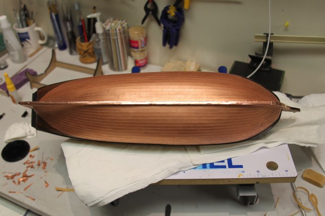 Coppering the Hull – The Lehman Shipyard