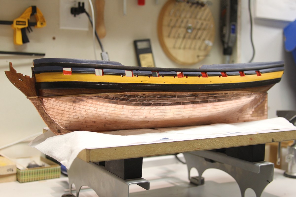 Coppering the Hull – The Lehman Shipyard