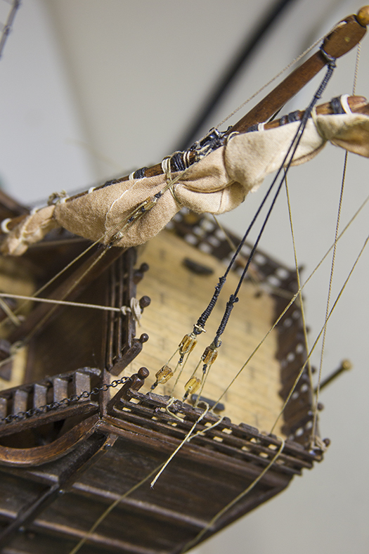 Running Rigging – Mizzen Mast – The Lehman Shipyard