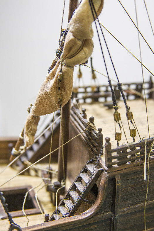 Running Rigging – Mizzen Mast – The Lehman Shipyard