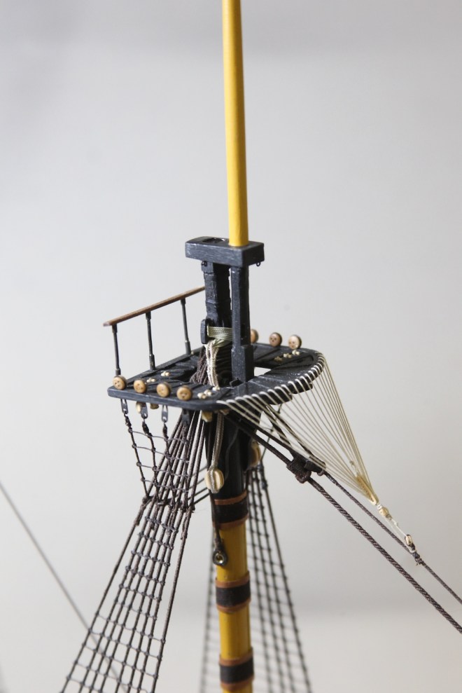Upper Masts – The Lehman Shipyard