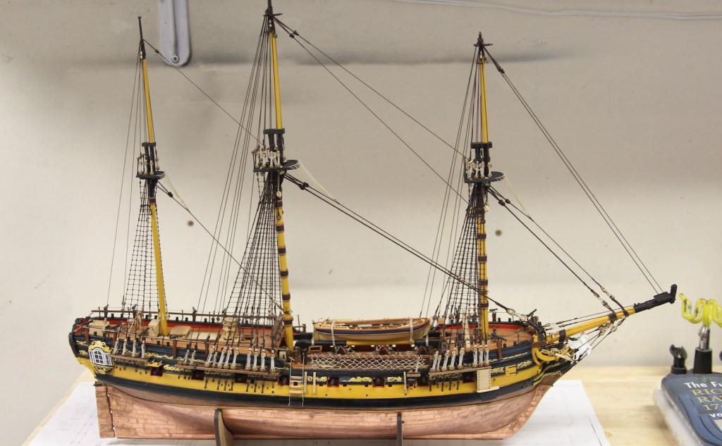 Upper Standing Rigging – The Lehman Shipyard