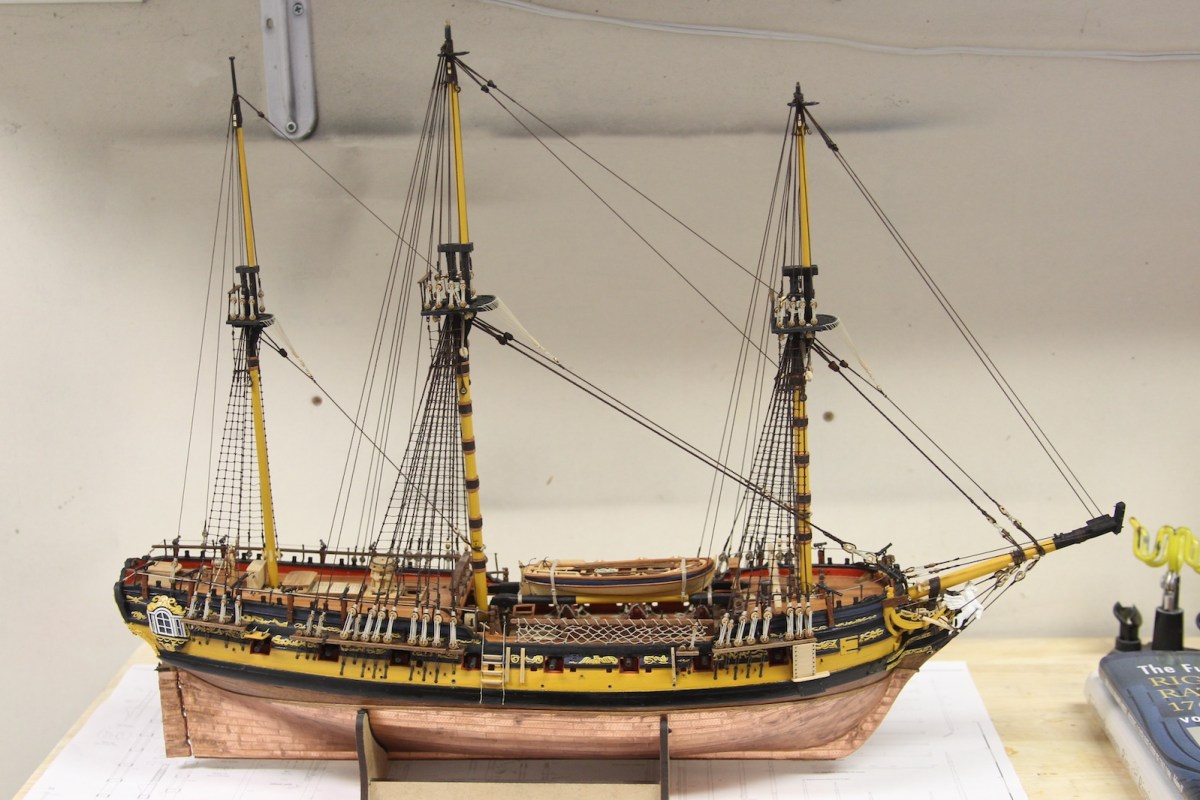 Upper Standing Rigging – The Lehman Shipyard